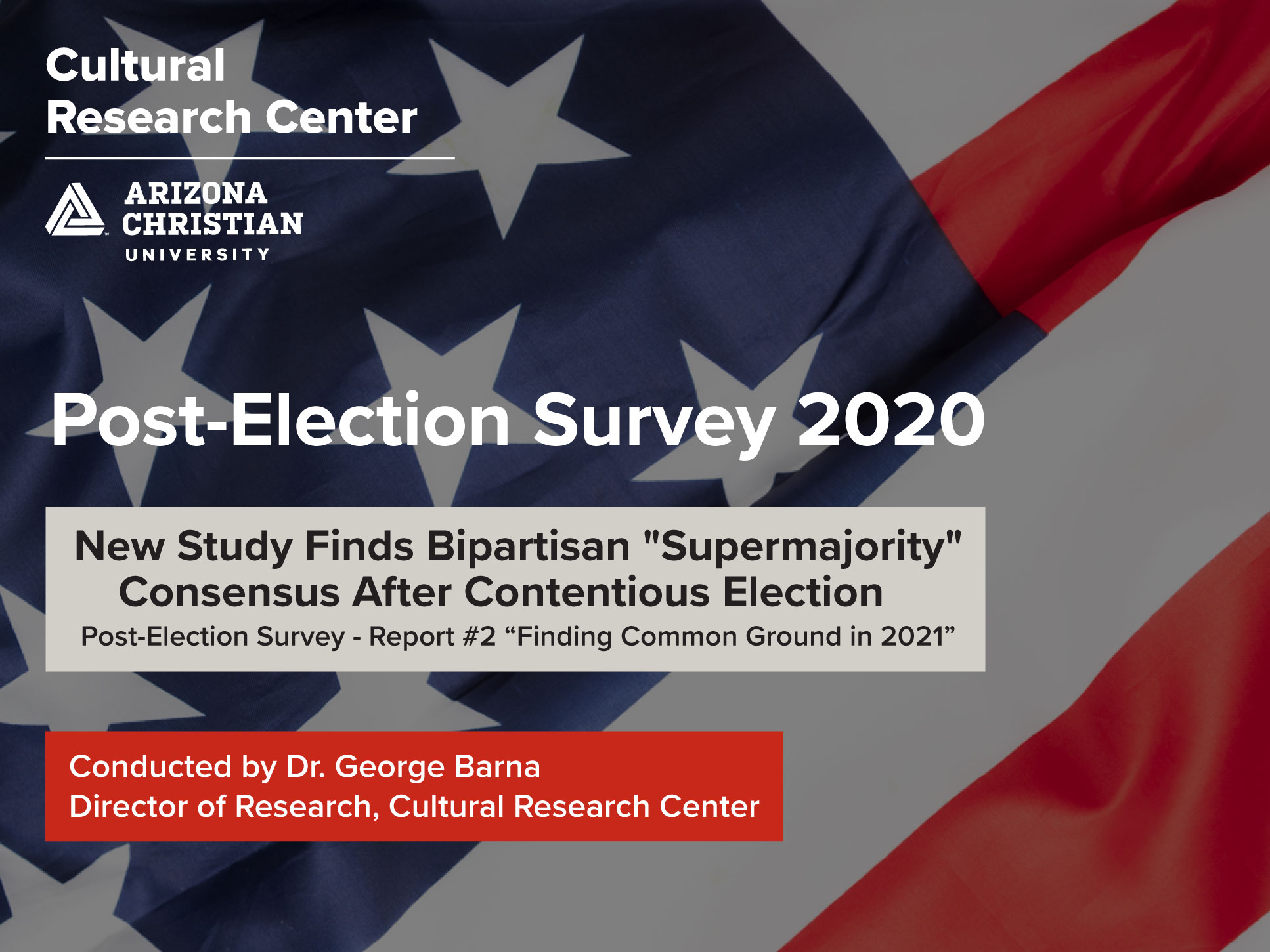 CRC POST-ELECTION SURVEY: Bipartisan “Supermajority” Finds Common ...